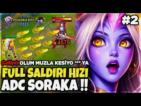 %999 MİNİGUN SORAKA !! DÜZ VURA VURA KESİYORUM !! TROLL AMA META #2
