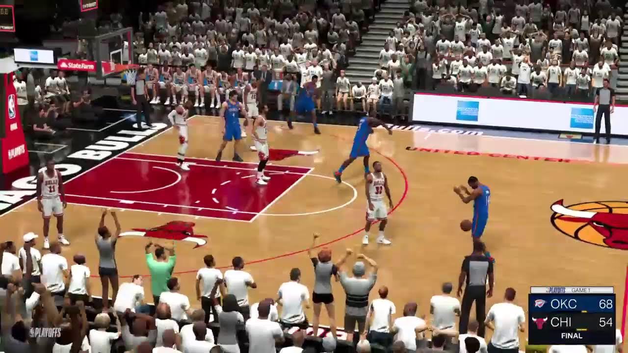 Prime D Rose Bulls vs KD Russ & Harden‘s Okc (Elimination) classic NBA ...