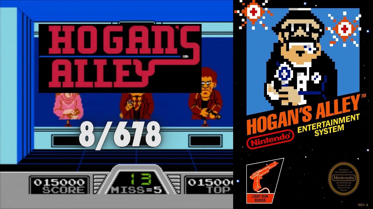 Hogan's Alley | Dad & Son Playing All Nintendo NES Games | #8 - YouTube