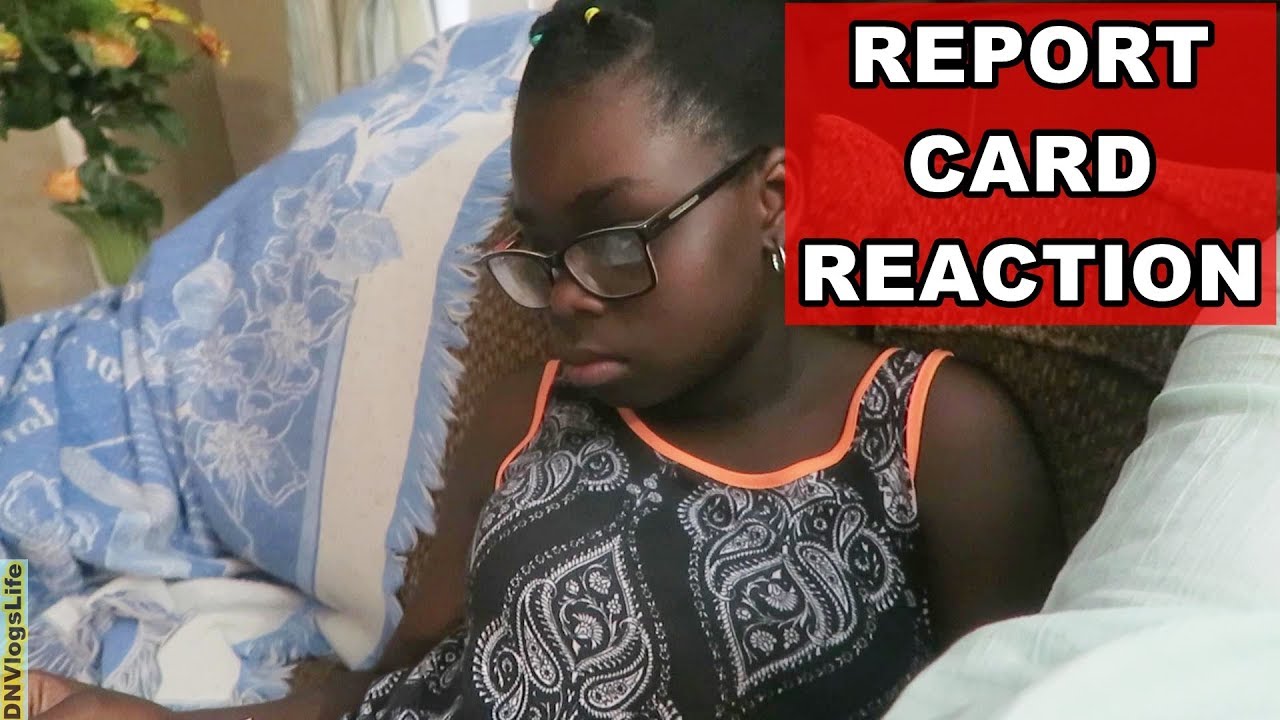 Final Report Card Reaction and my School Courses for 2018 | DNVlogsLife ...
