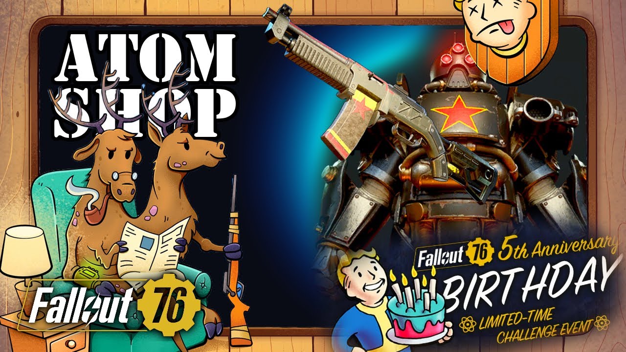 Fallout 76: Atom Shop (New Communist Paint) ☢ NEW Offers - 14 November ...