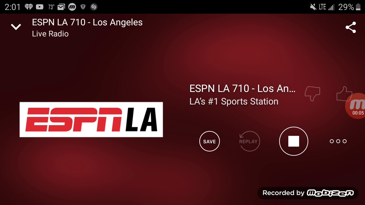 KSPN ESPN LA 710 Los Angeles, CA TOTH ID (July 22, 2019) - YouTube