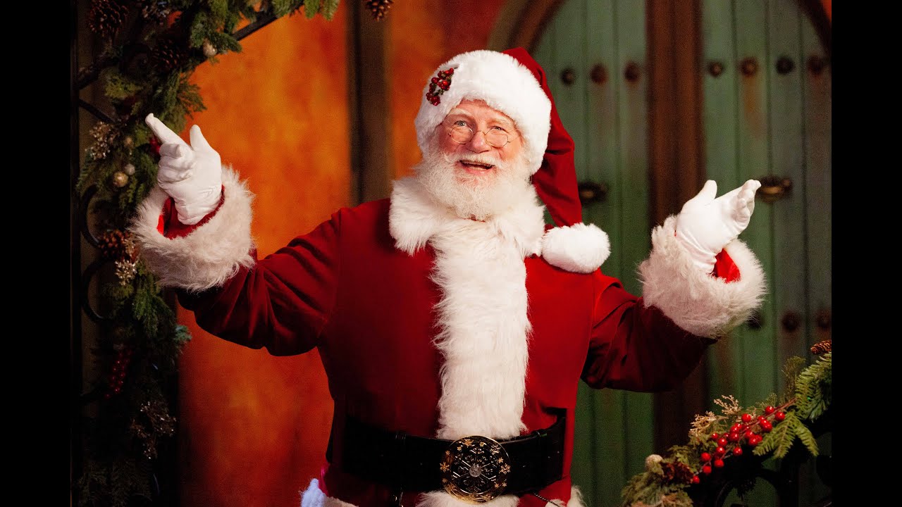 Santa 'Christmas Magic' photo Session - YouTube