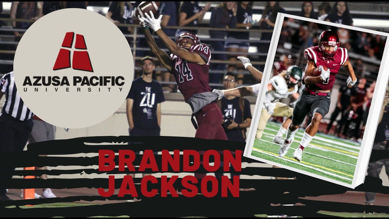 Brandon Jackson, WR, Azusa Pacific University | 2021 NFL Draft Prospect ...