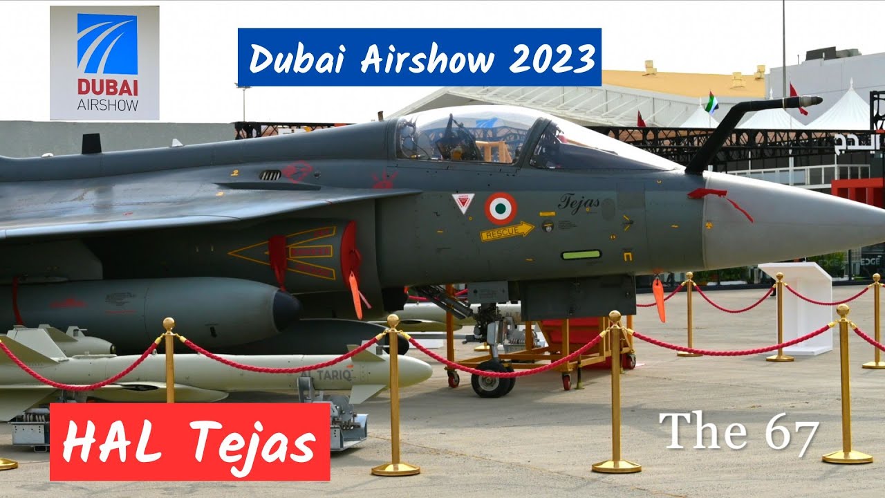 Dubai Airshow 2023 HAL Tejas - YouTube