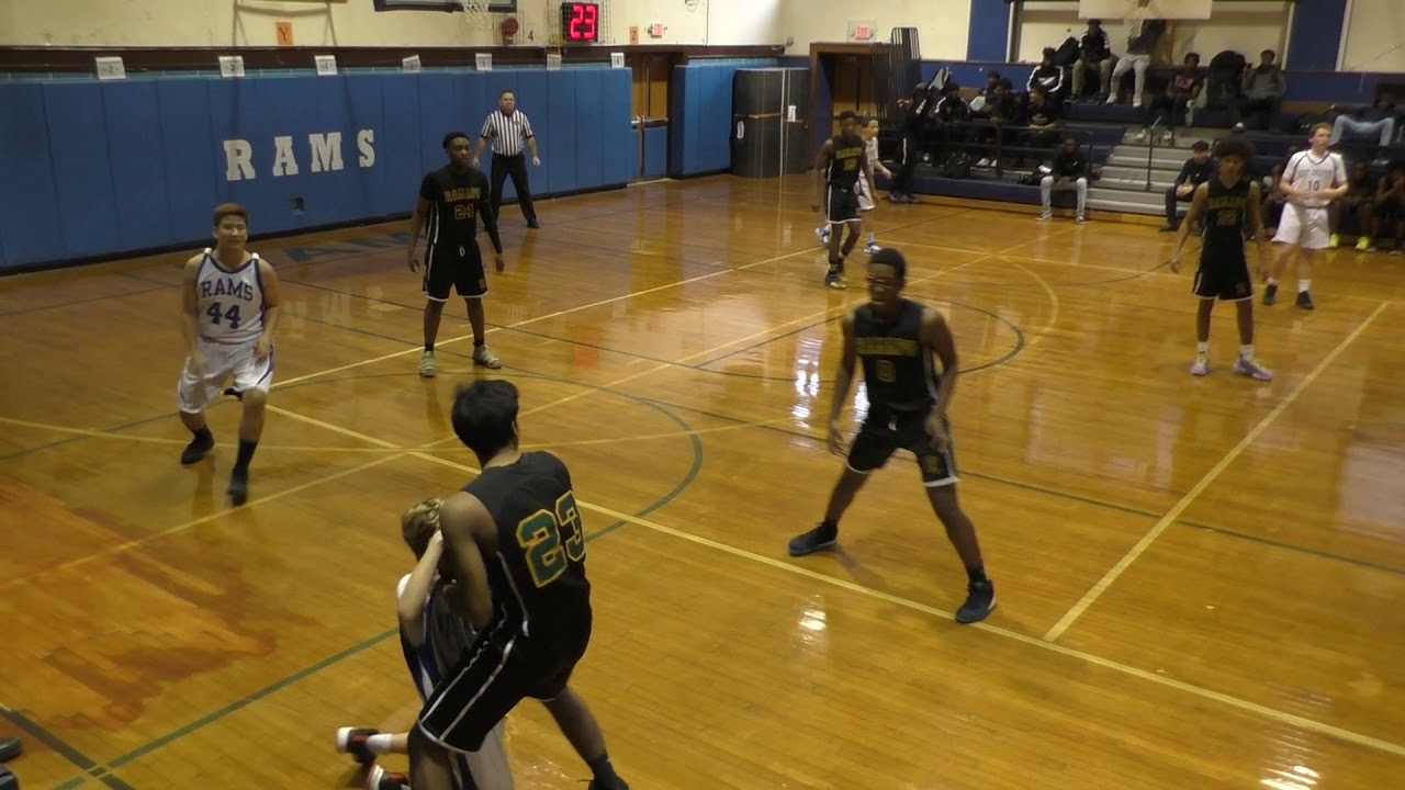 Port Chester Rams JV basketball team vs Ramapo High School - YouTube