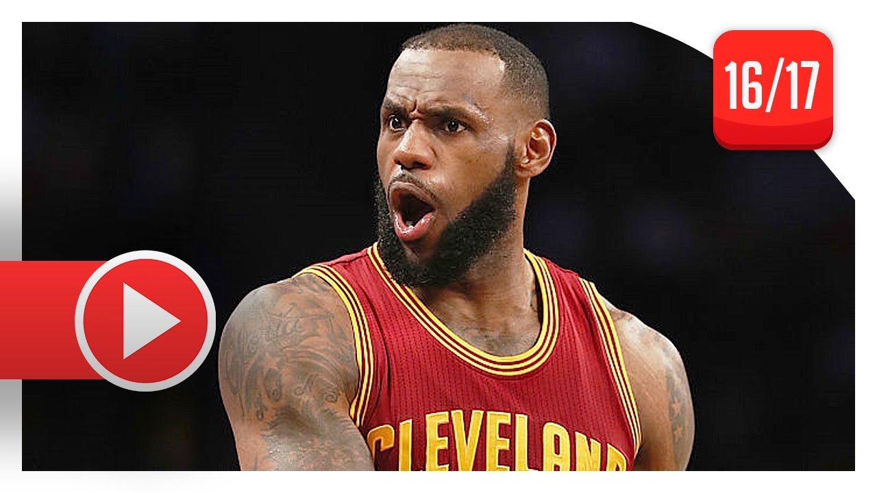 LeBron James Full Highlights vs Nets (2017.01.06) - 36 Pts, 9 Reb ...