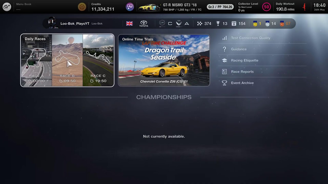 Gran Turismo 7. Chump To Champ, Journey To A+. Today Race C - YouTube