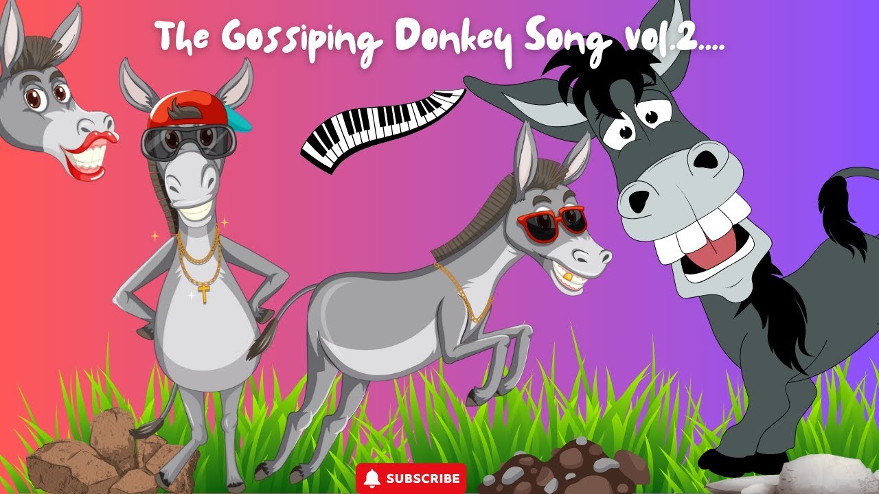 🎶 The Gossiping Donkey Song | Fun Kids' Song About Truth and Friendship ...