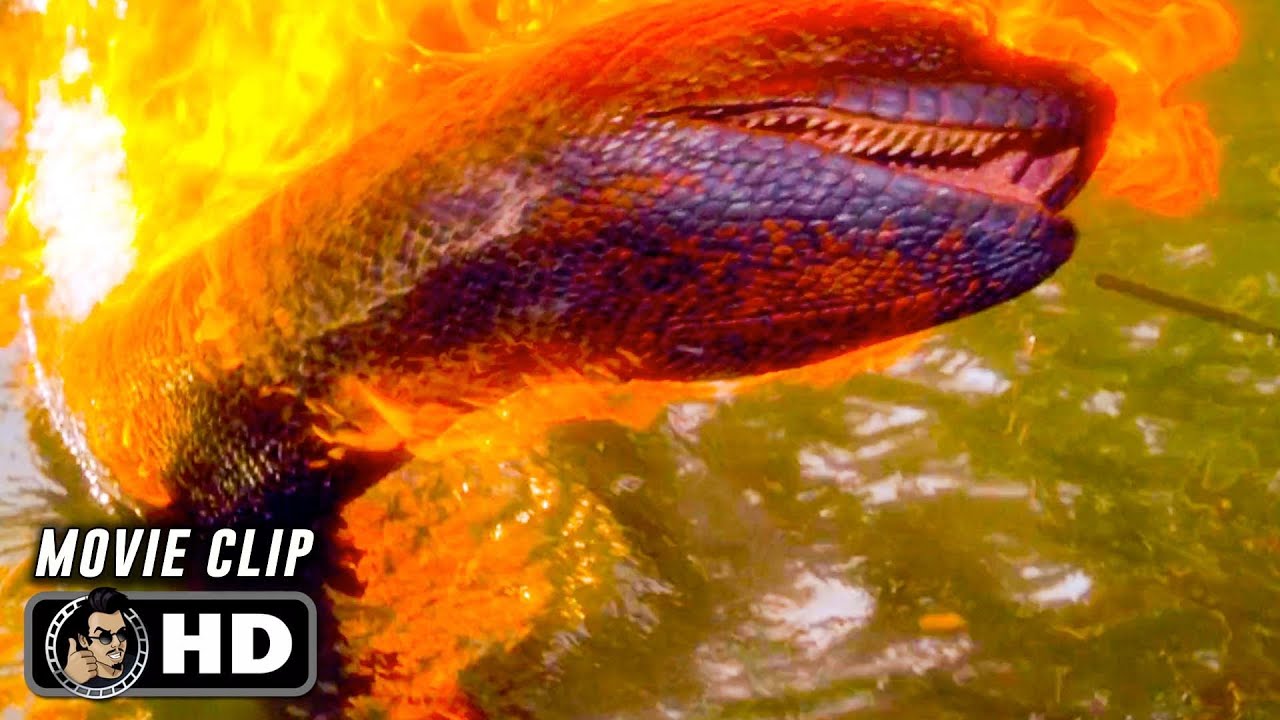 Snake On Fire Scene | ANACONDA (1997) Movie CLIP HD - YouTube