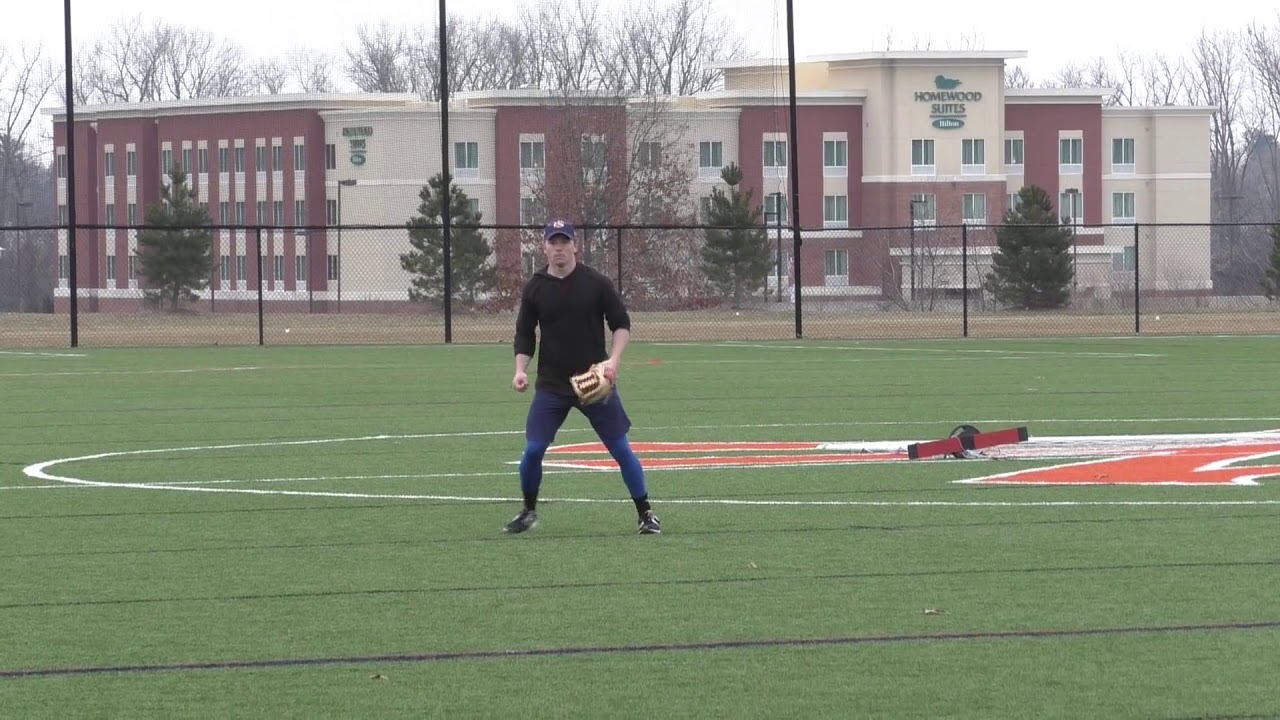 Nolan McCarthy Infield Workout March 24 2020 - YouTube