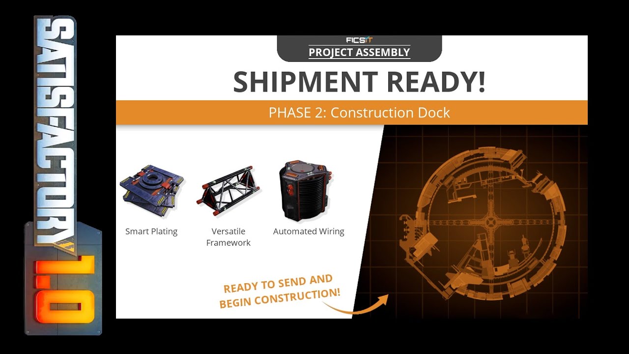 Phase 2: Construction Dock... Satisfactory #8 - YouTube