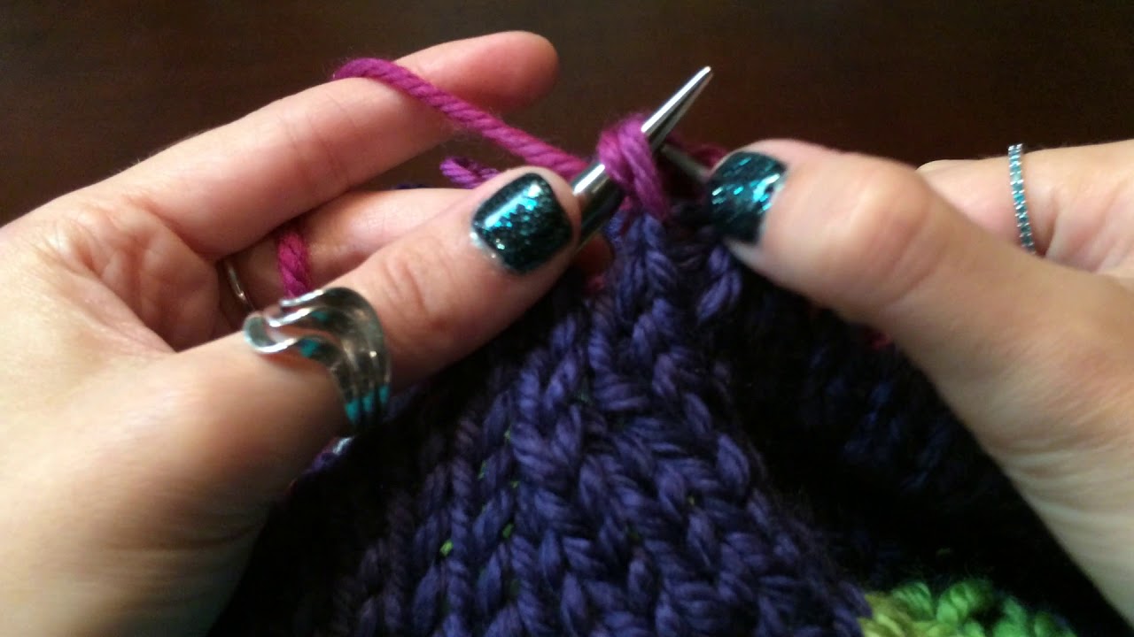 CDD - Centered Double Decrease Tutorial - YouTube