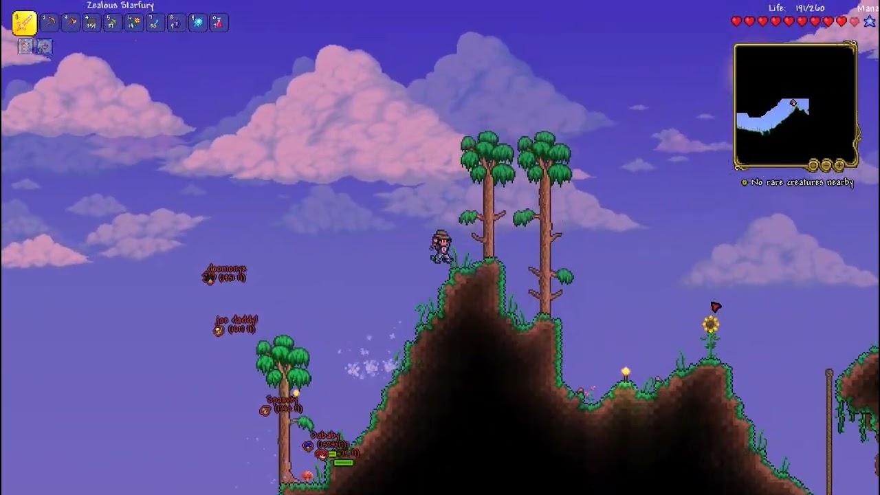 5 morons attempt to do master mode terraria Part 4 first bosses and ...