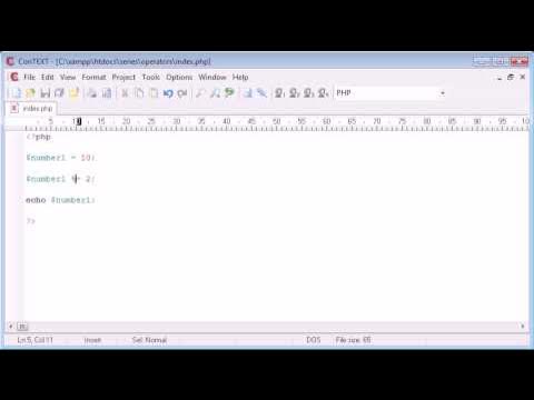 Beginner PHP Tutorial - 20 - Assignment Operators - YouTube