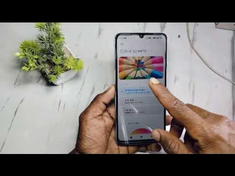 redmi a3 display colour setting | redmi a3 me display ka color change kaise kare - YouTube