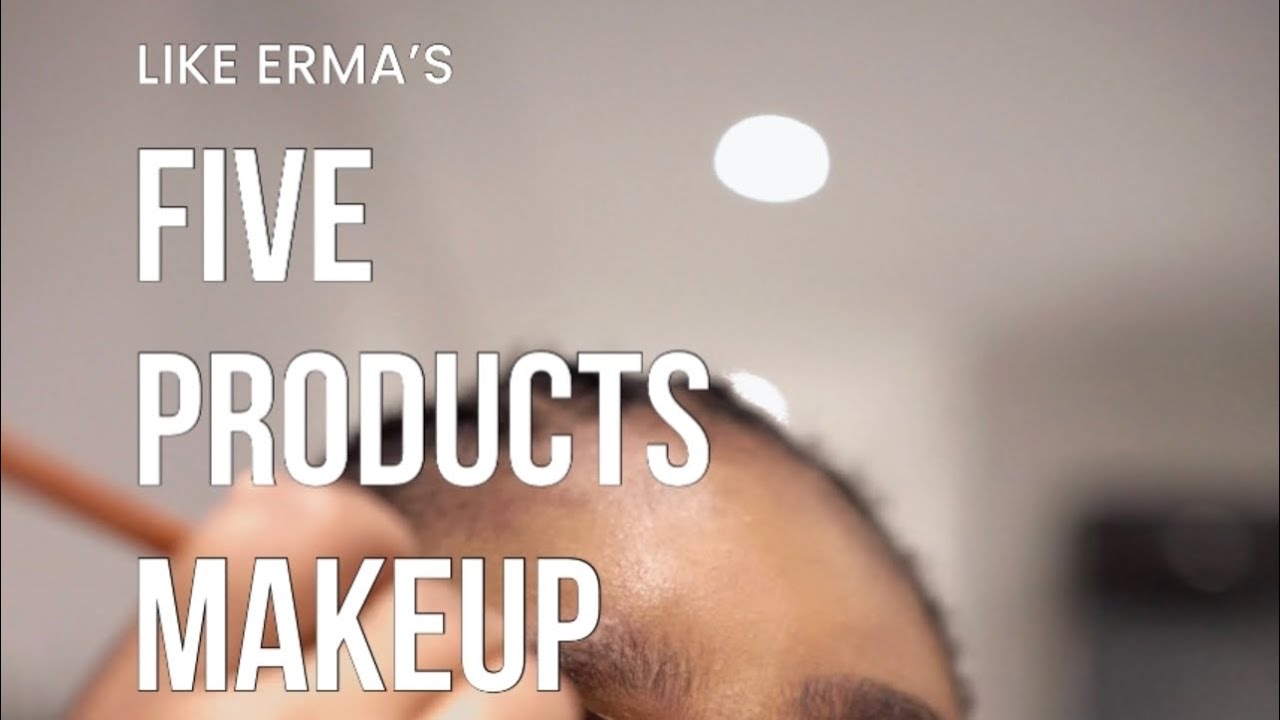 Five products for easy and simple makeup - YouTube