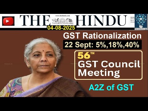 Daily News Analysis: The HINDU Editorials, 4th September, 2025 - YouTube