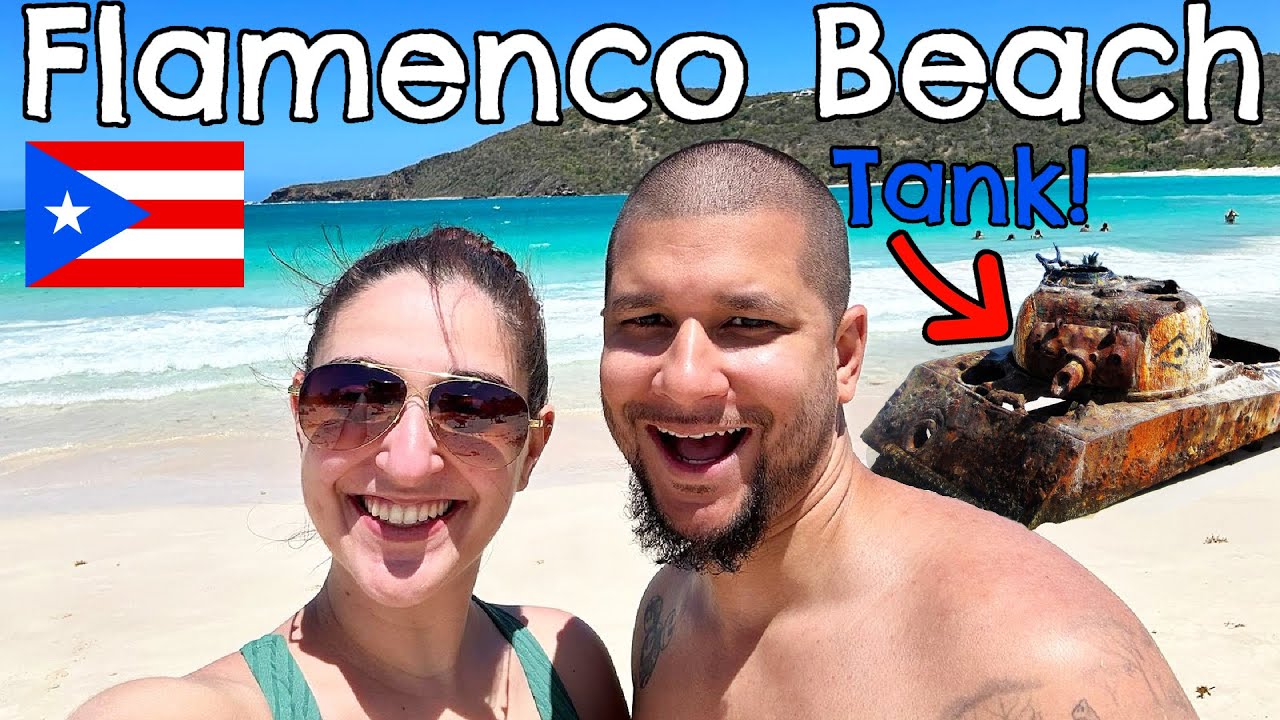 Visiting The MOST BEAUTIFUL Beach In The World With A TANK! Flamenco ...