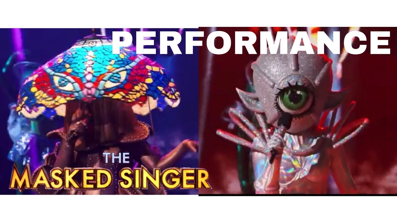 Lamp & UFO sing “Rocket Man” by Elton John | MASKED SINGER S9 EP 9 ...