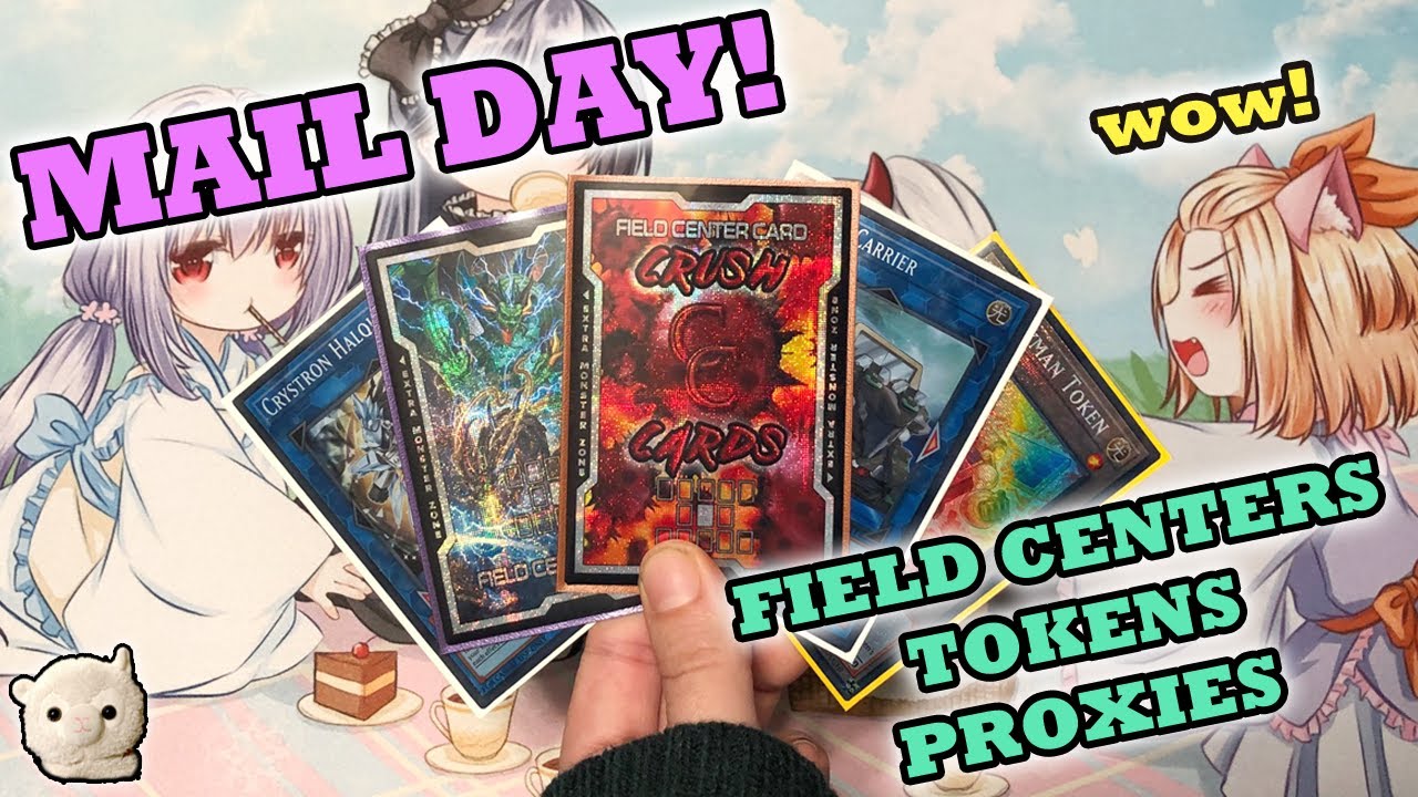Mail Day PART 2! CUSTOM Yu-Gi-Oh! FIELD CENTERS AND MORE from Card ...