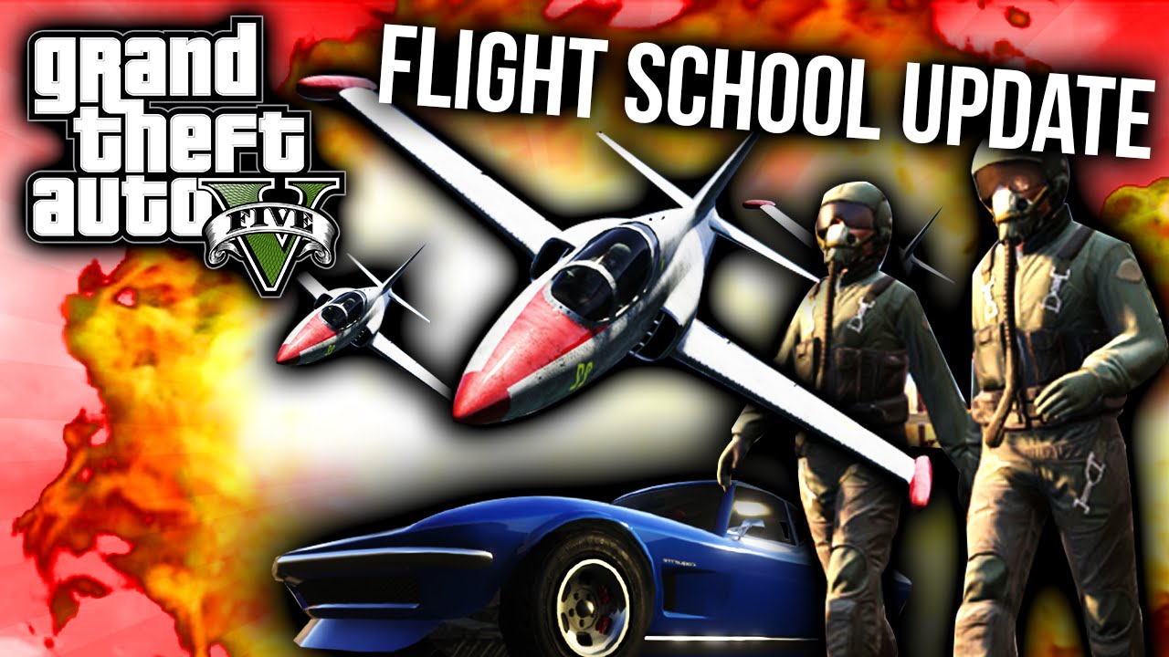 GTA 5: Flight School Update - COMPLETE Guide! GTA 5 ALL New Planes Cars ...