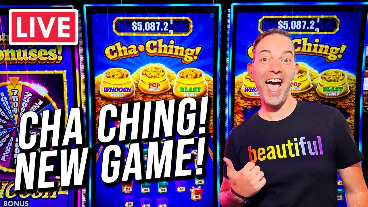 🔴 LIVE TRIPLE JACKPOTS💰 CHA CHING! Slots @ the Casino - YouTube