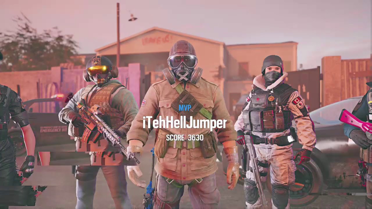 Rainbow Six Siege: Mute’s elite win animation - YouTube