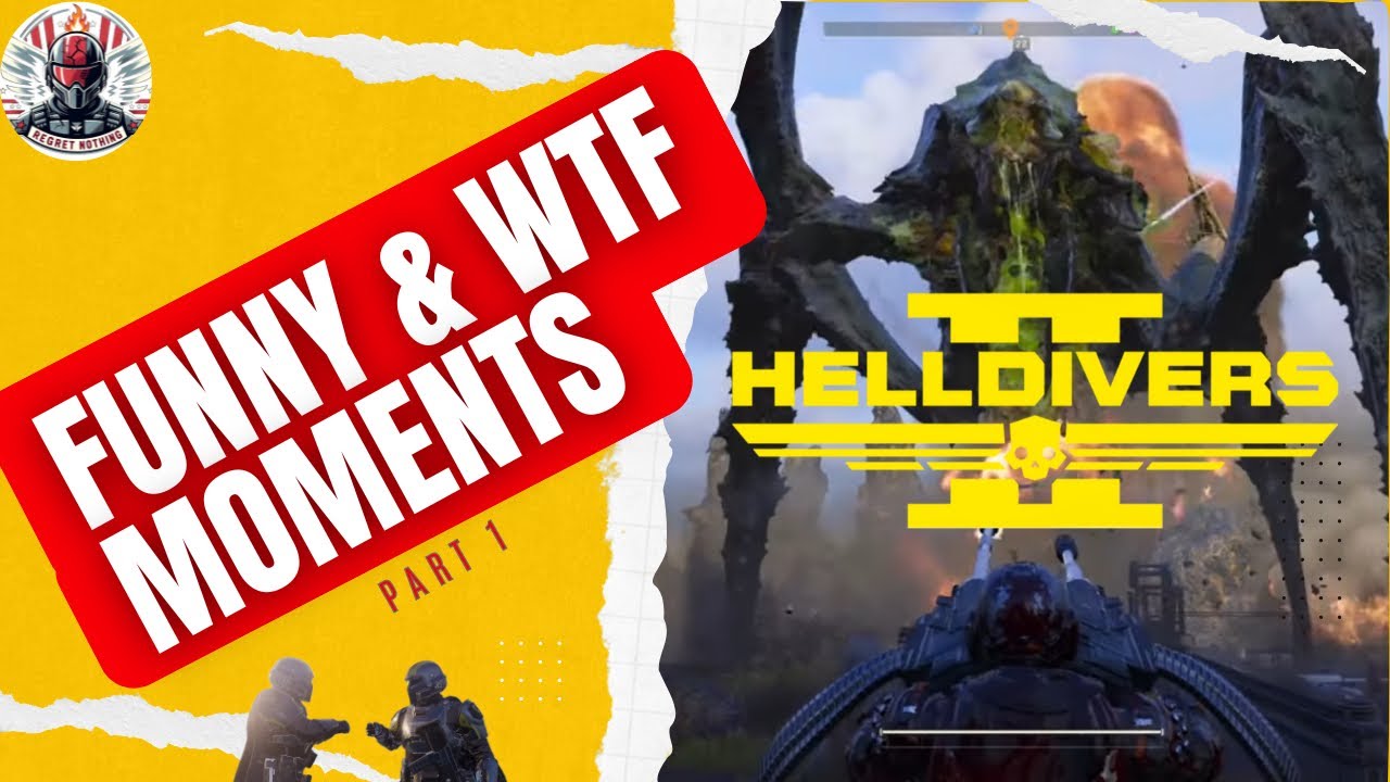 Funny, WTF Moments Part 1 / Helldivers 2 - YouTube