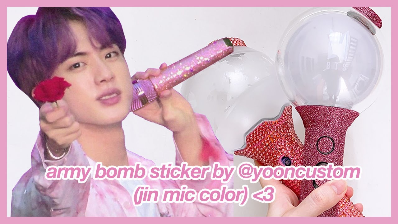 Army Bomb SE Sticker by @yooncustom 💜 - YouTube