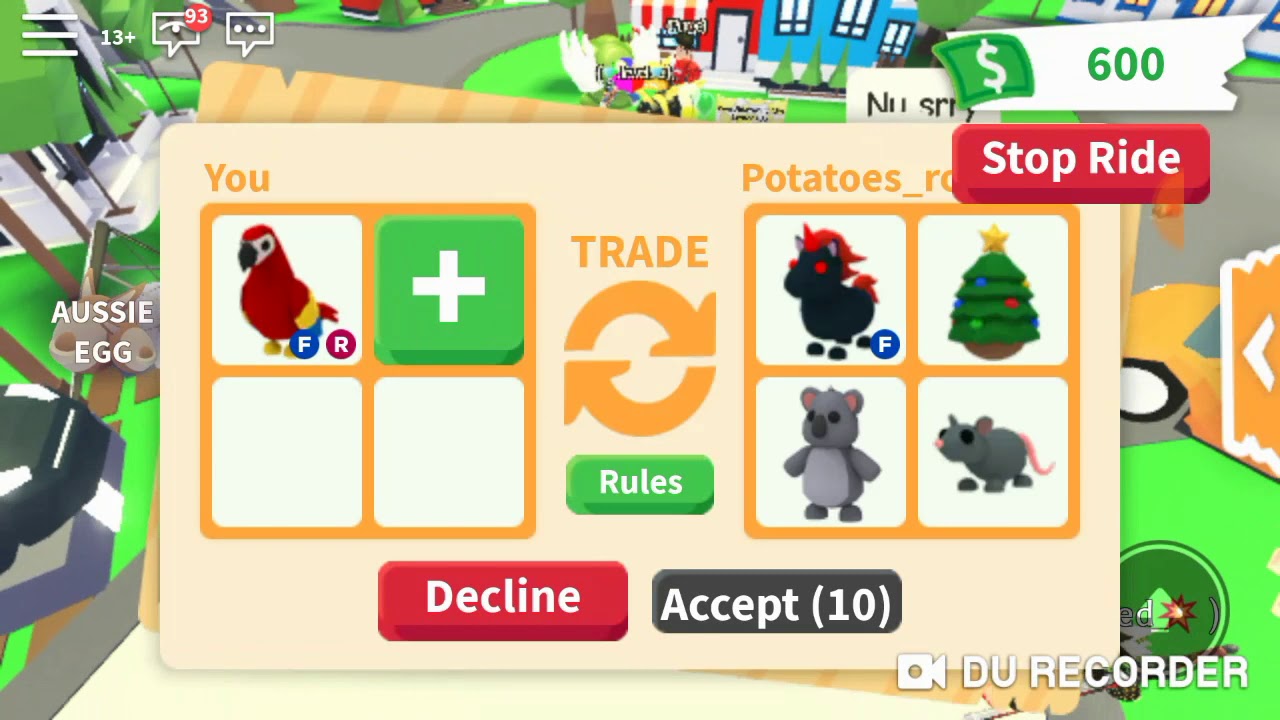 *Trading*Adopt Me💥Trading New Pet Koala And2 Legendary Pets - YouTube