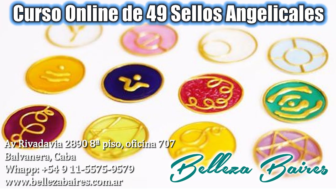 Curso Online de 49 Sellos Angelicales - YouTube