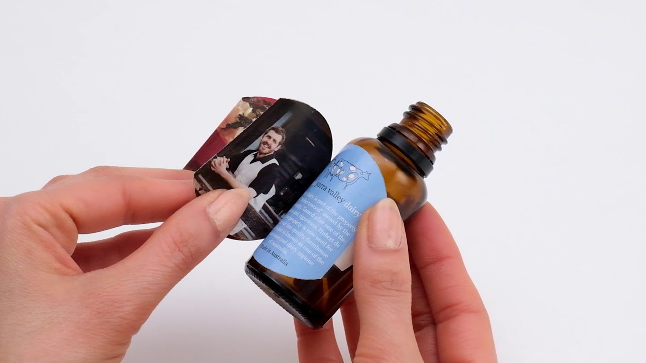 Full colour leaflet labels - YouTube