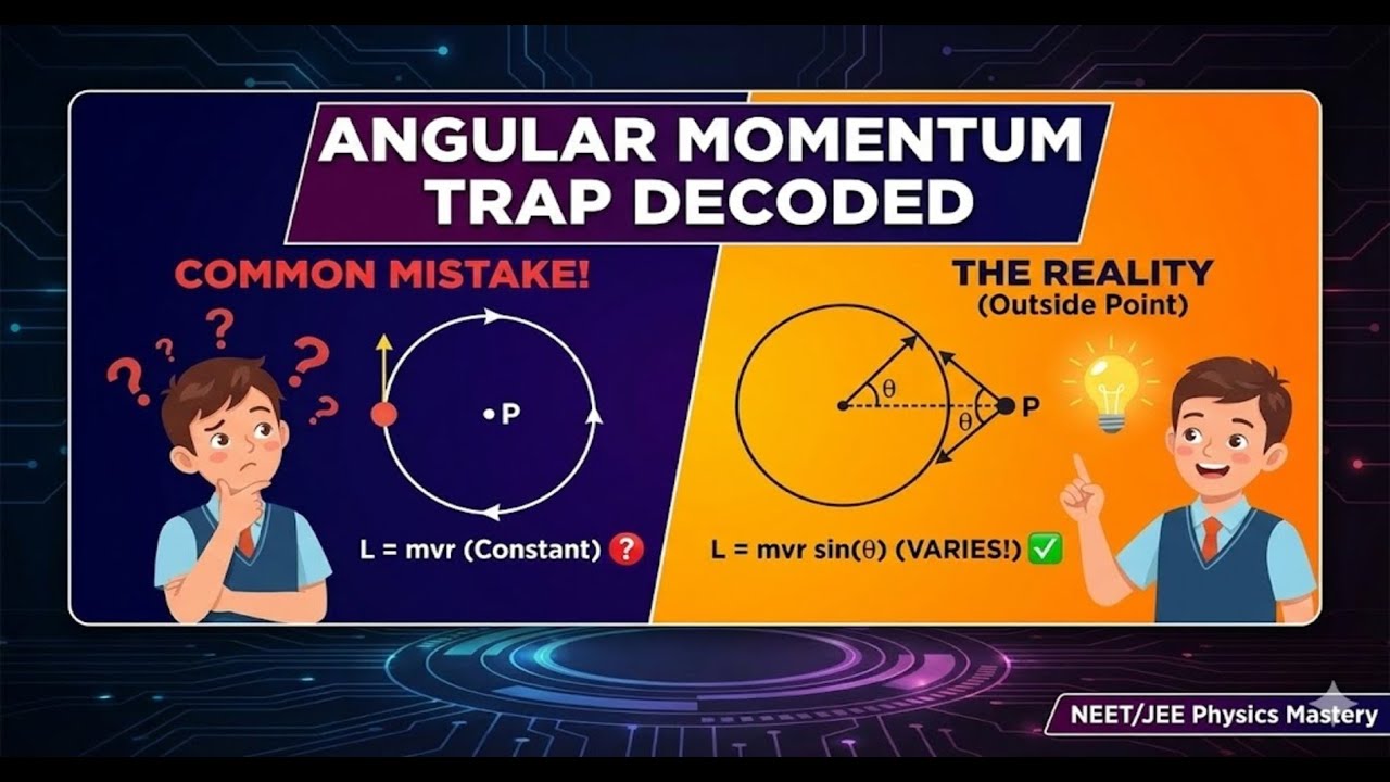 NEET ANGULAR MOMENTUM QUESTIONS - YouTube