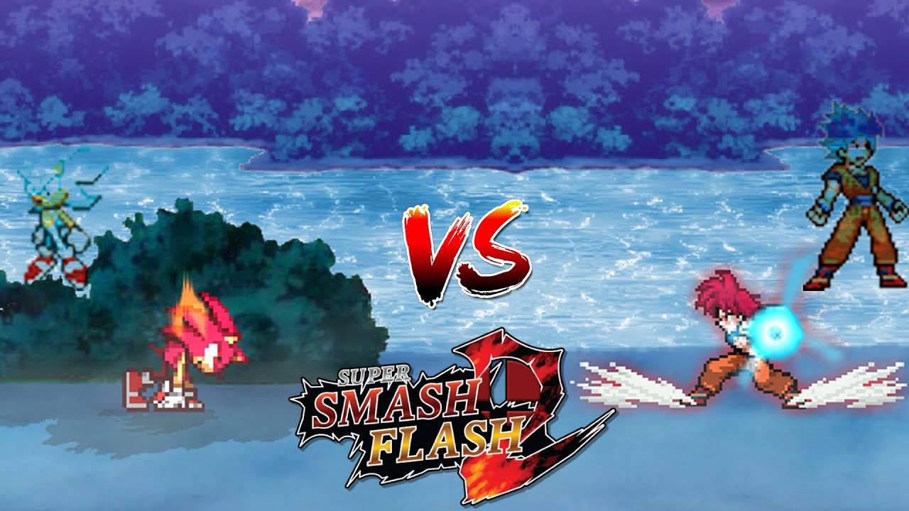 SSF2 Mods: SSG Sonic vs Goku - YouTube
