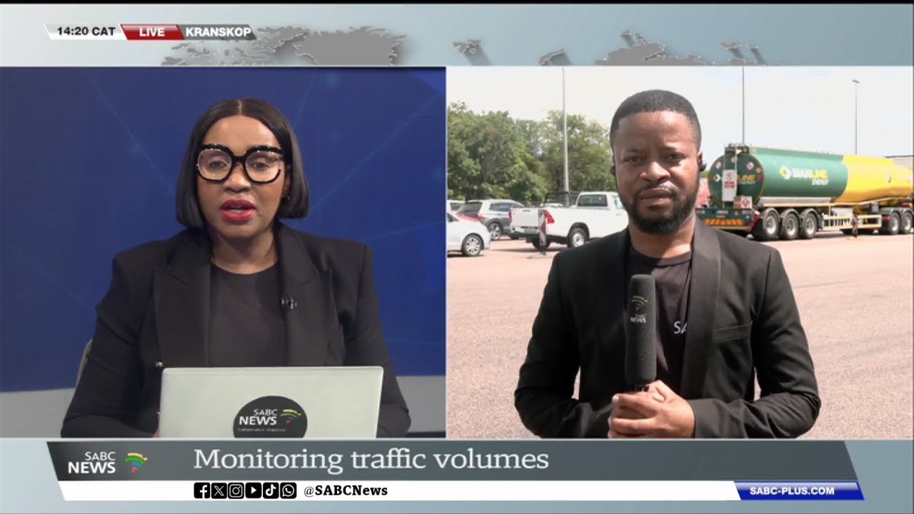 Monitoring traffic volumes: Katlego Nyoni reports - YouTube