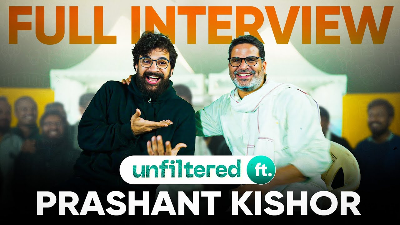The Prashant Kishor Interview | Samdish x PK - YouTube
