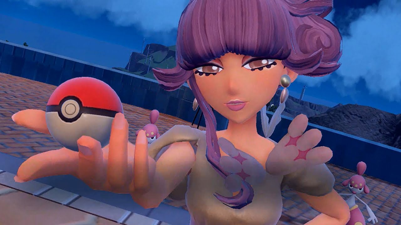 VS Gym Leader Tulip - Pokemon Scarlet & Violet - YouTube