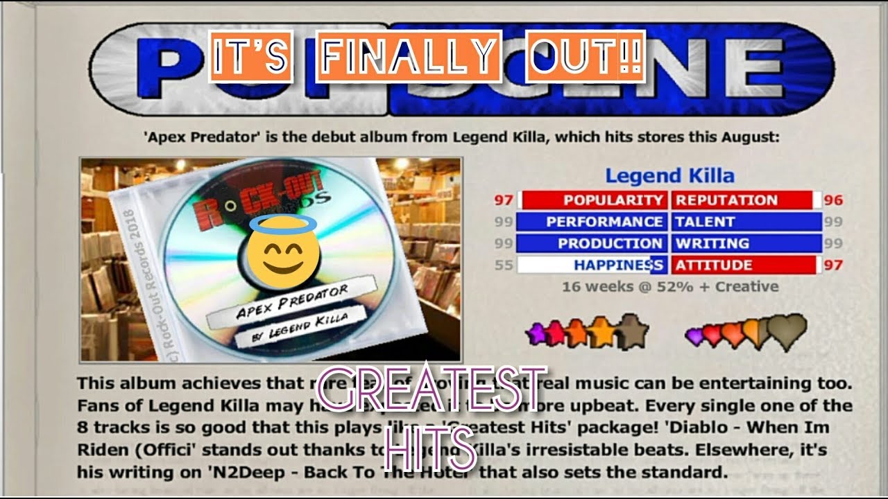 MDickie's Popscene: #8 Apex Predator - YouTube