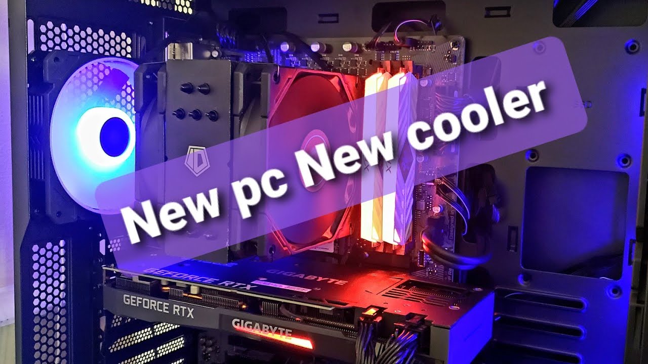 My first new Ibuypower Pc cheap computer + Id-cooling Cpu cooler ...