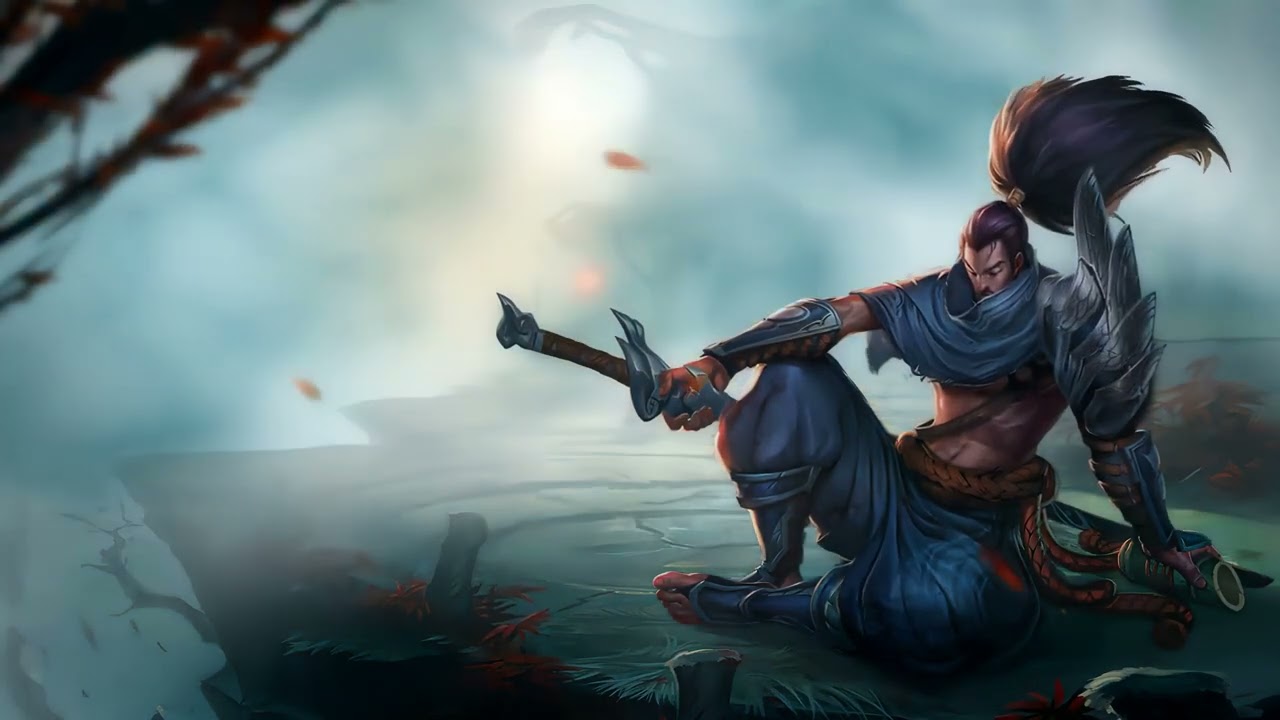 Live Wallpaper For PC 4K / yasuo league of legends - YouTube