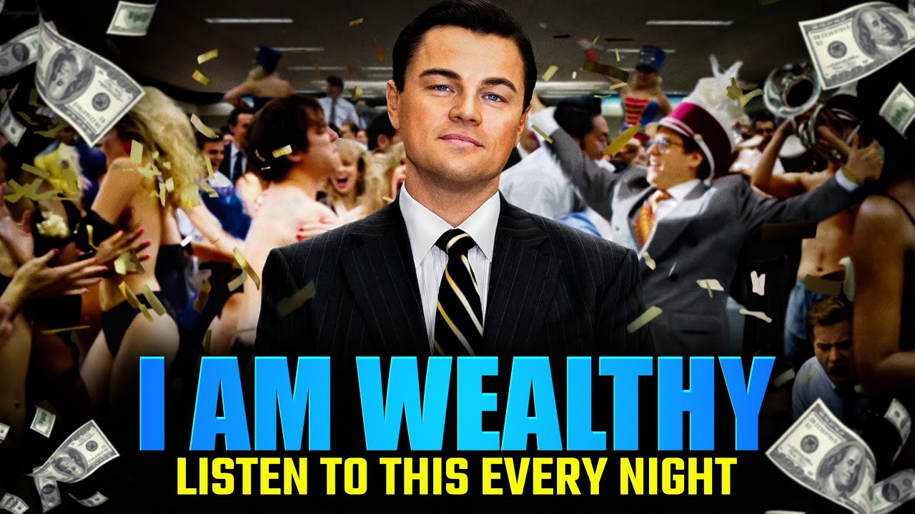 "I AM WEALTHY" Powerful Affirmations For Unlimited Money 🤑💰 Listen To ...