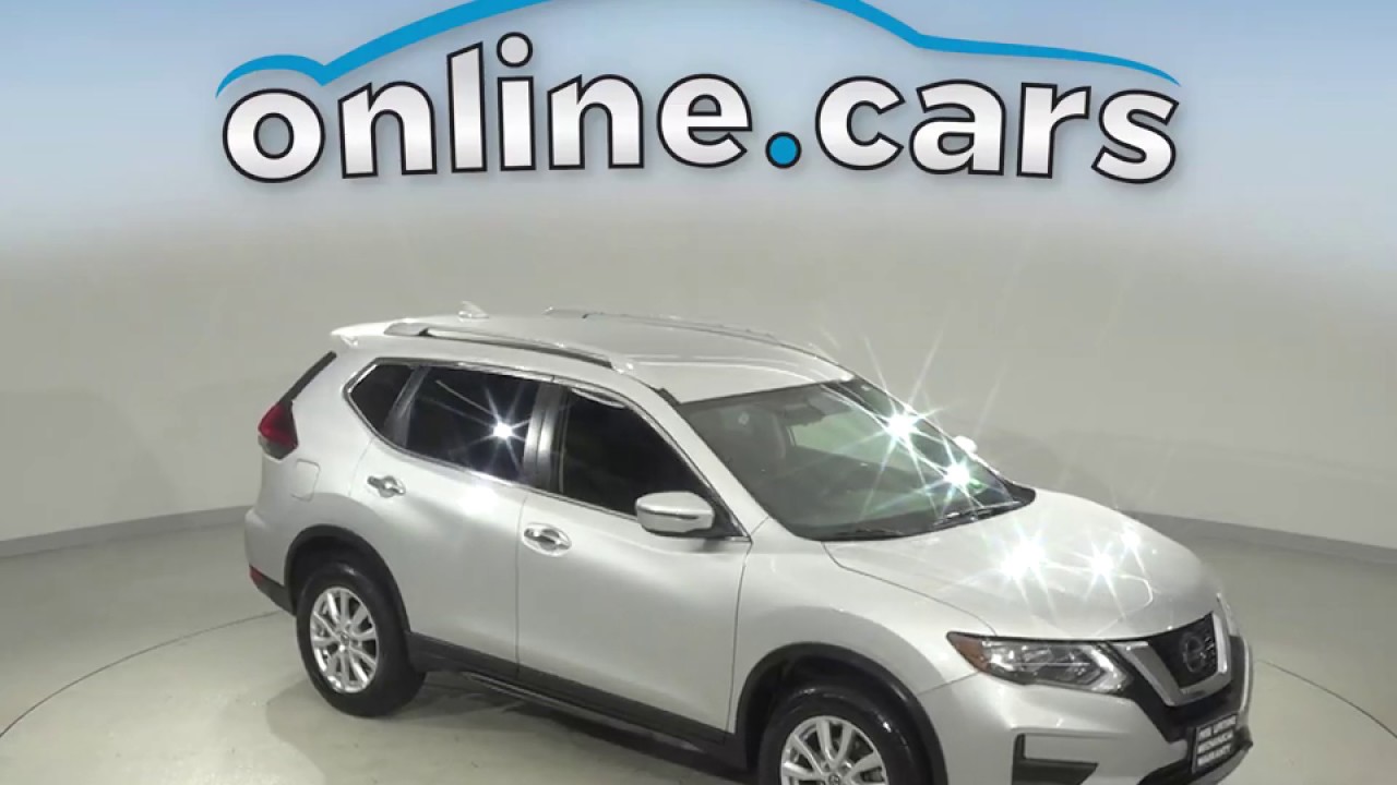 G11274TR Used 2018 Nissan Rogue SV AWD Silver SUV Test Drive, Review ...