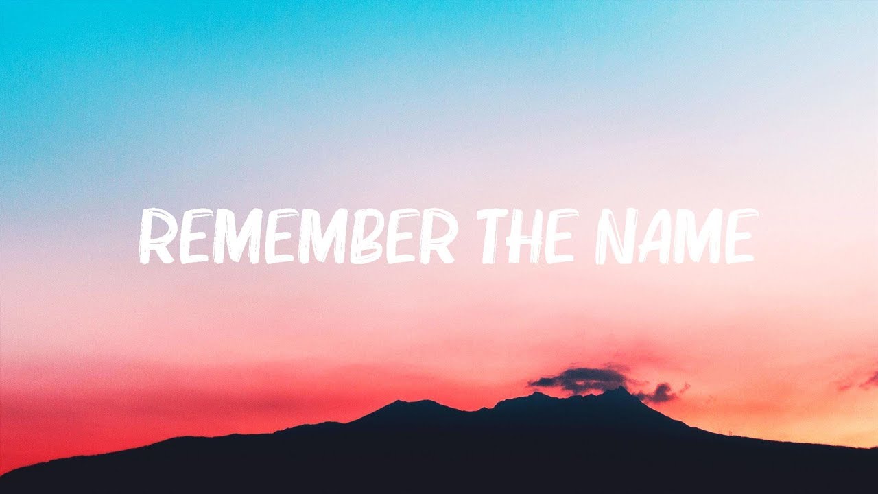 Fort Minor - Remember The Name(Lyrics) Eminem,Ed Sheeran,... - YouTube