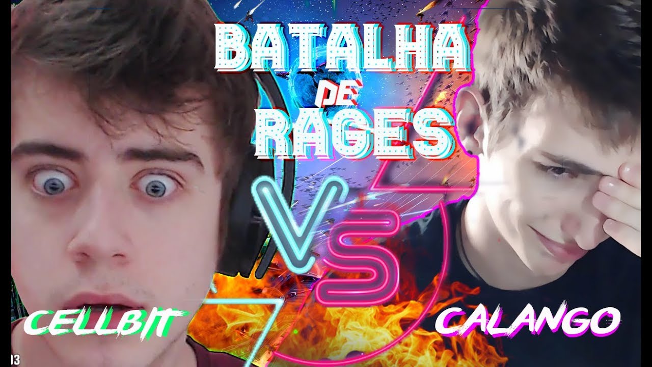 CELLBIT VS CALANGO | BATALHA DE RAGES - YouTube
