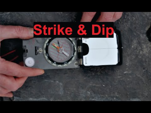 How Geologists Measure Strike & Dip - YouTube