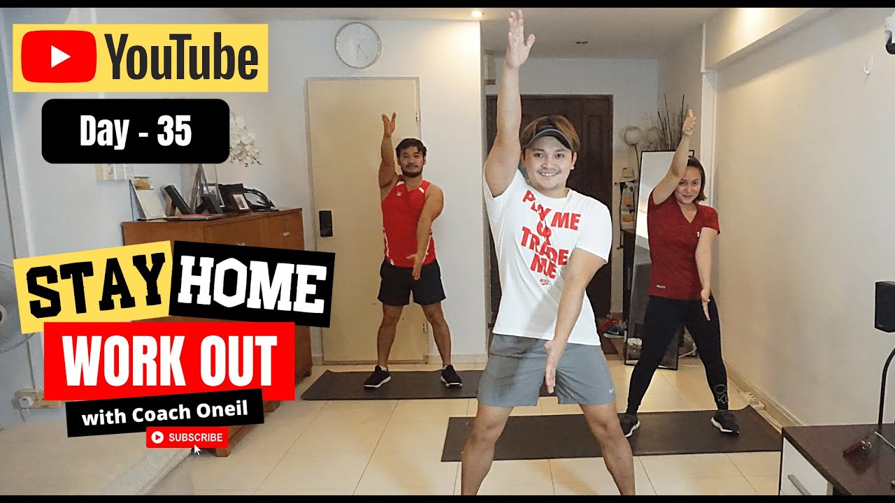 WEIGHT LOSS EXERCISE AT HOME#35 / NO EQUIPMENT NEEDED / STRENGTHENING ...