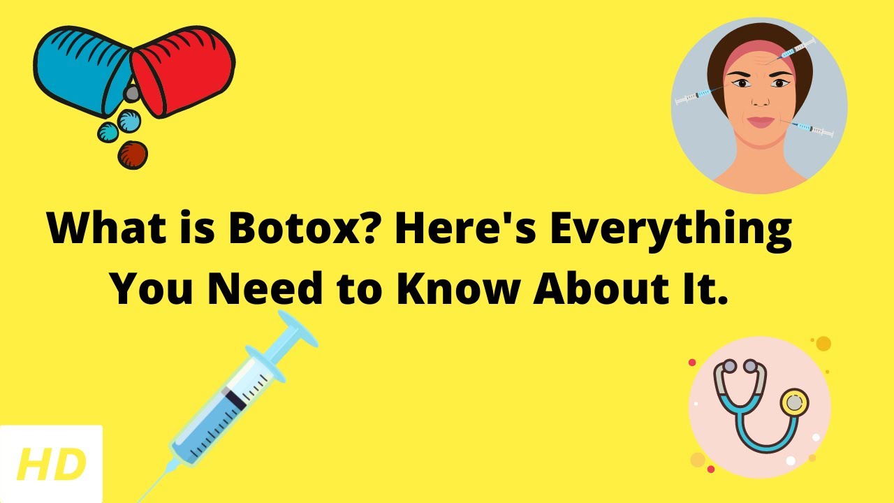 What is Botox? Here's Everything You Need to Know About It. - YouTube