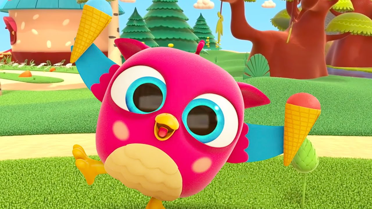 Funny songs for kids & baby rhymes with @HopHoptheOwl The Little Bird ...