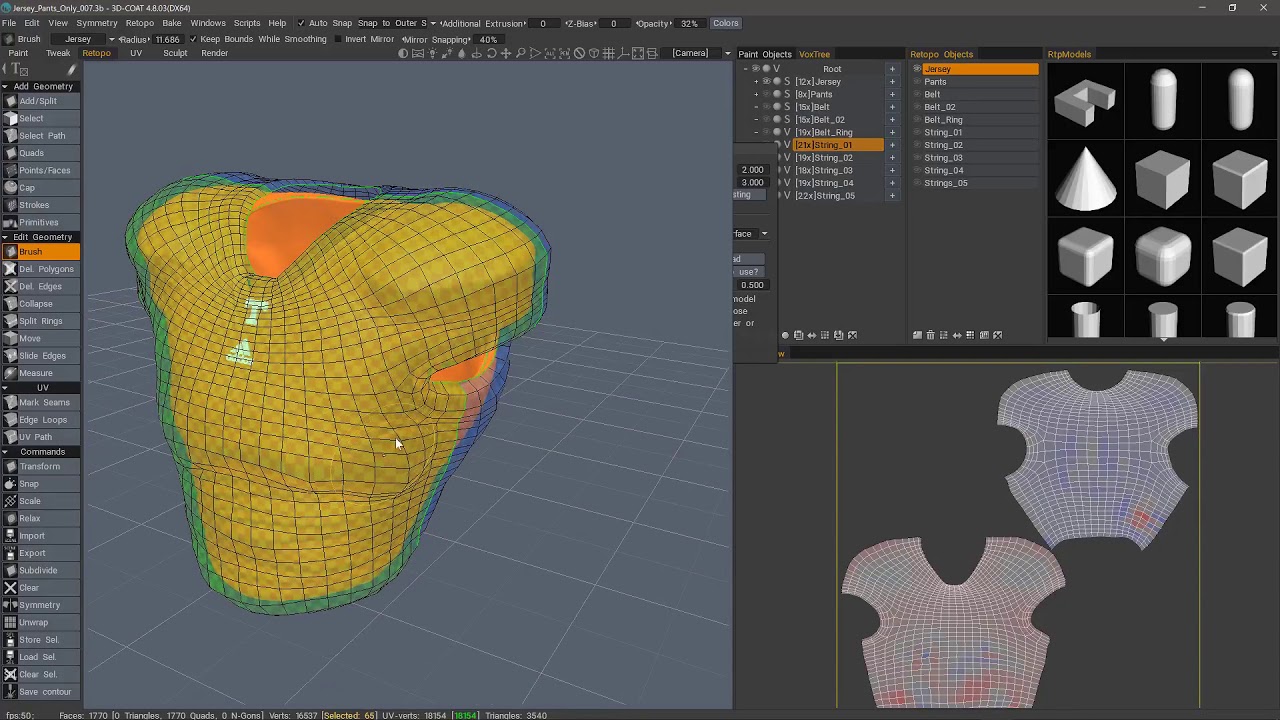 Quick Start: Retopo Baking - YouTube